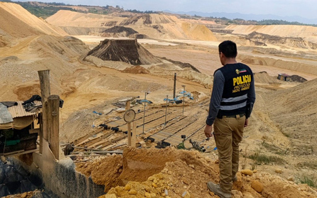 Operativos contra minería ilegal permitieron incautar y destruir en ...